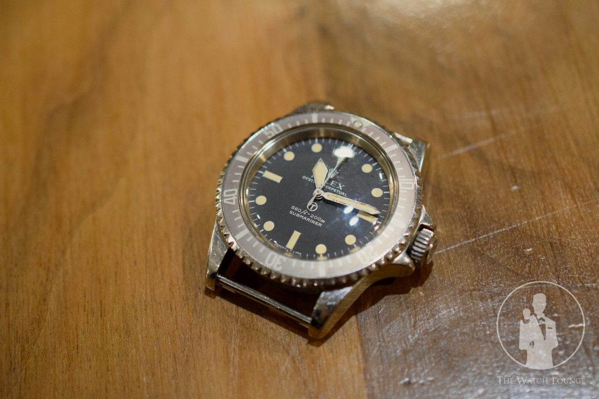 Rolex ‘Milsub’ Submariner Ref. 5513 Circa 1974 For #VintageWatchFridays