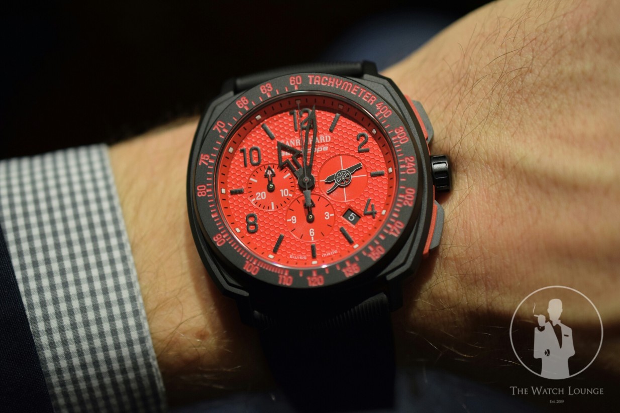 JeanRichard Arsenal FC Watches Hands On (Live Pics)