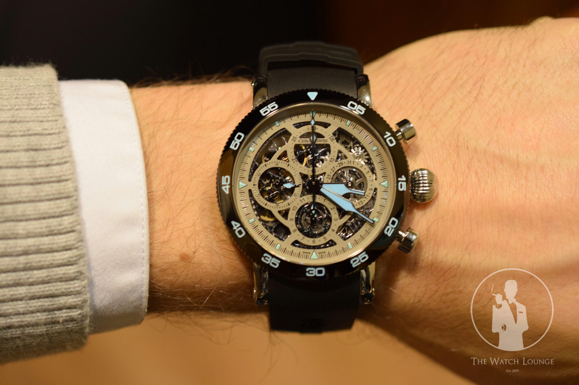 Chronoswiss Timemaster Chronograph Skeleton Hands On